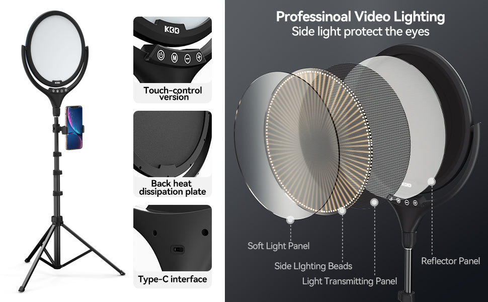 Ring Light Stand – KUSKER care Ring Light Stand – KUSKER care