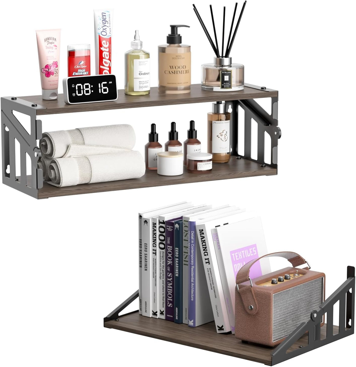 Foldable Floating Shelves Wall Mounted – KUSKER care