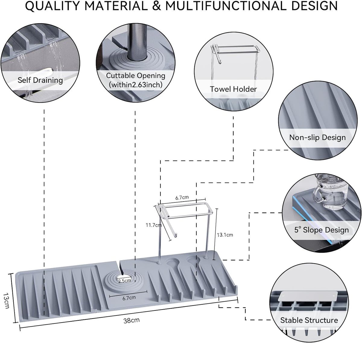 Sink Splash Guard – KUSKER care